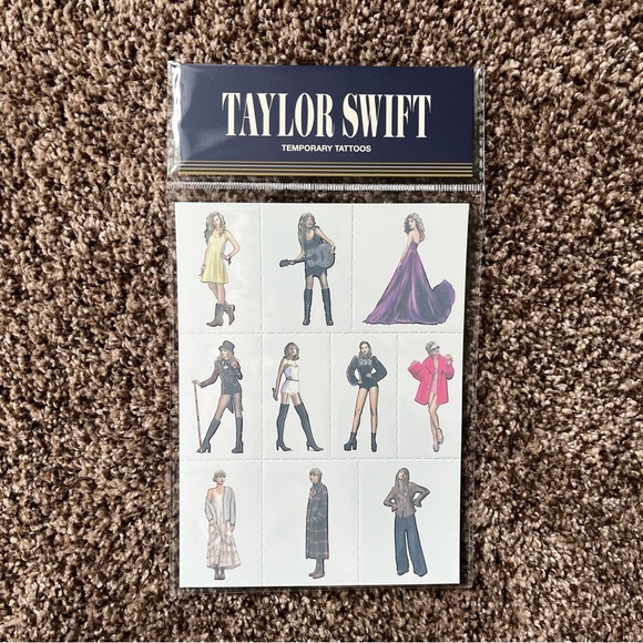 Taylor Swift | Accessories | New Taylor Swift Tattoos Set | Poshmark
